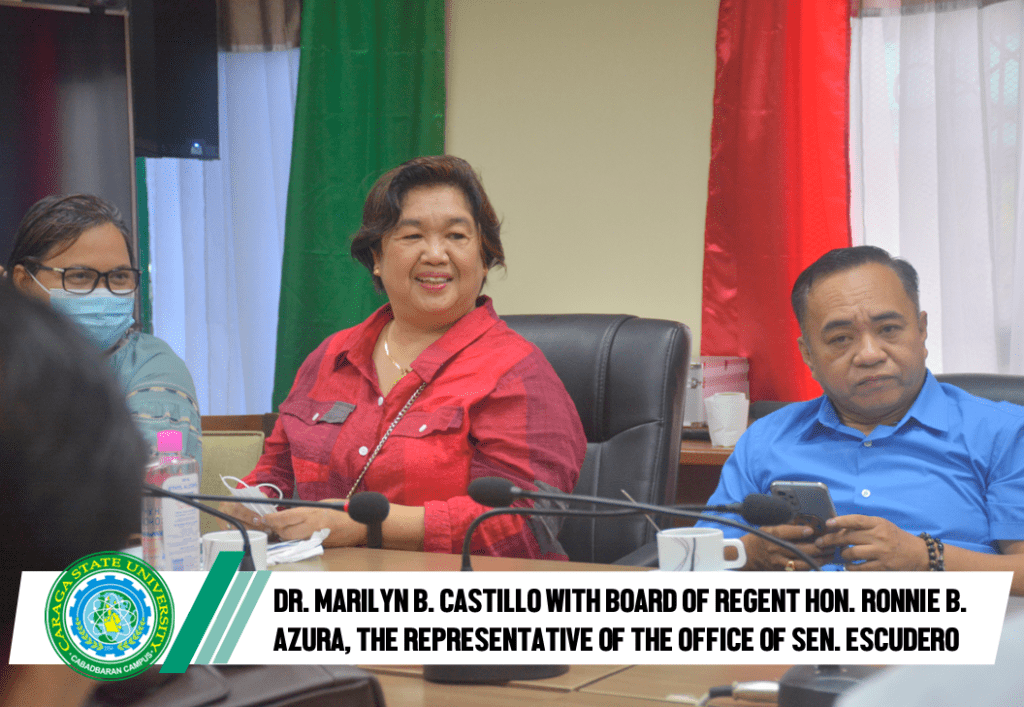 CSUCC welcomes the newly installed Chancellor - CARAGA STATE UNIVERSITY