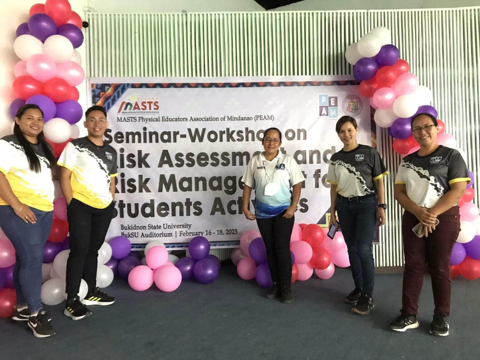 PE Instructors attend PEAM workshop - CARAGA STATE UNIVERSITY