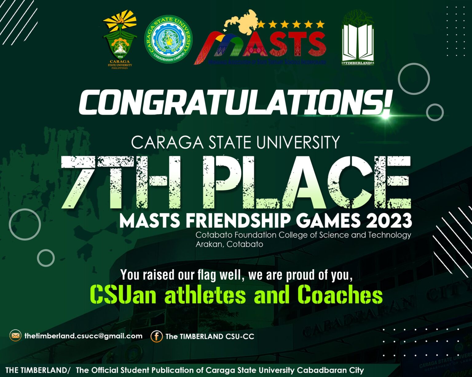 CARAGA STATE UNIVERSITY – Cabadbaran City