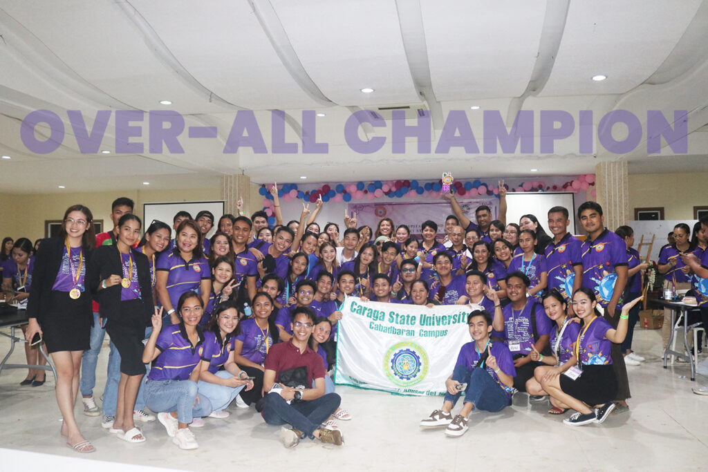 CSUCC-CTHM Brings Home the Gold - CARAGA STATE UNIVERSITY