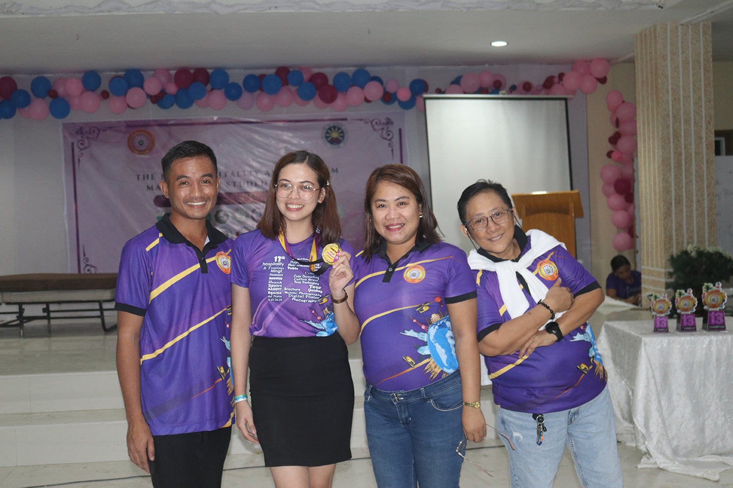 CSUCC-CTHM Brings Home the Gold - CARAGA STATE UNIVERSITY